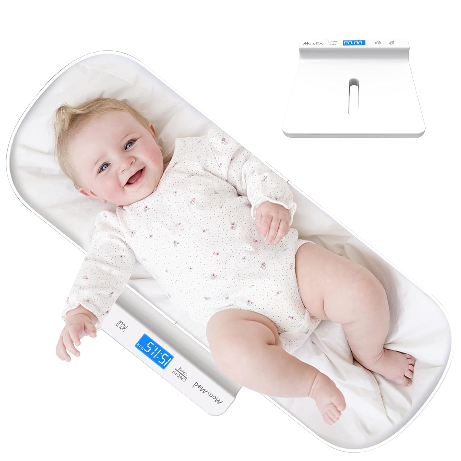 MomMed Baby Scale, Multi-Function Toddler Scale, Baby Scale Digital, P ...