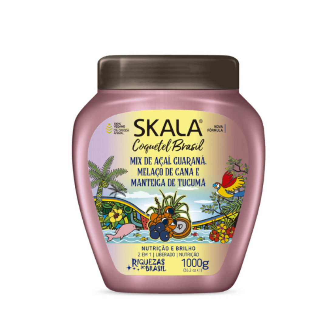 Buy Skala Brazilian Cocktail Hair Treatment Conditioning Cream 1kg ...